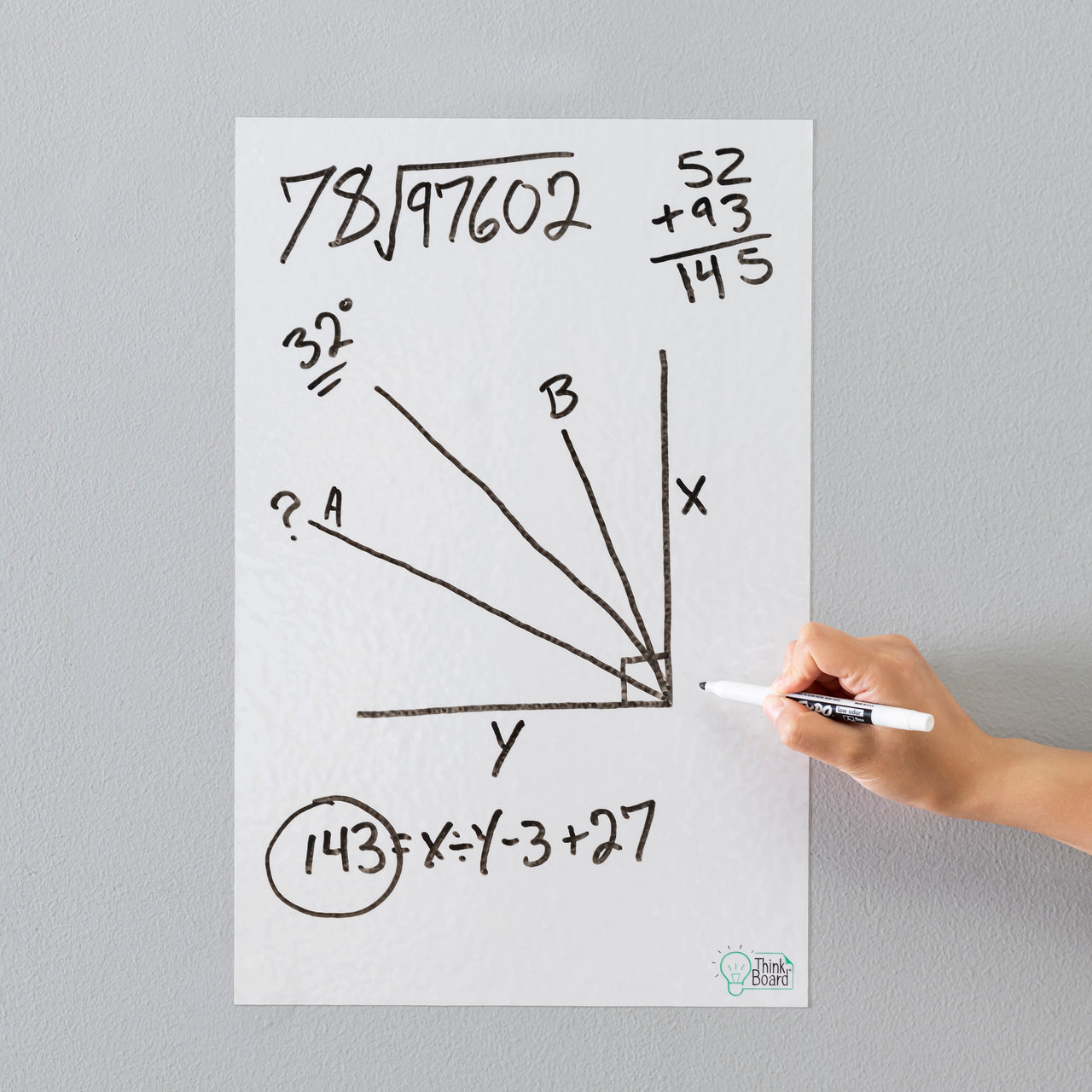 Think Board Small Sheets - Buy Premium Think Board Whiteboards Online