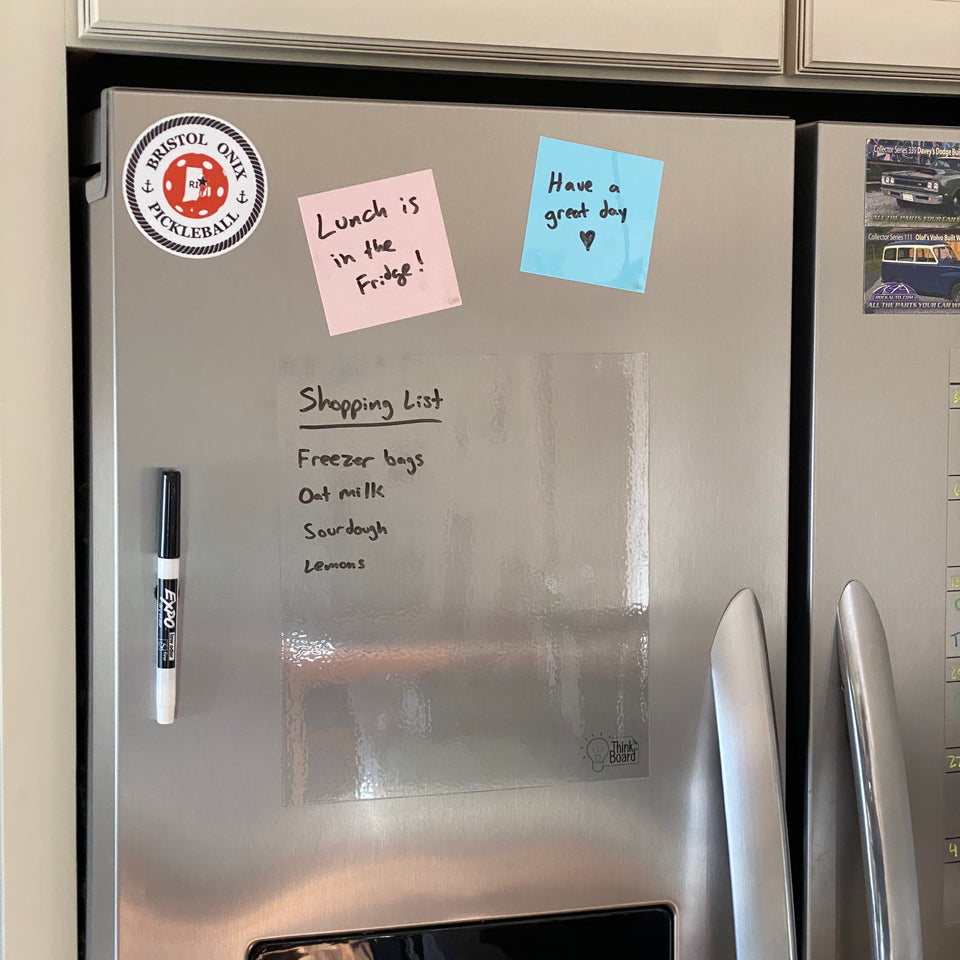 Sticky Notes on Whiteboard -Erasable Sticky Notes - Reusable Sticky Notes