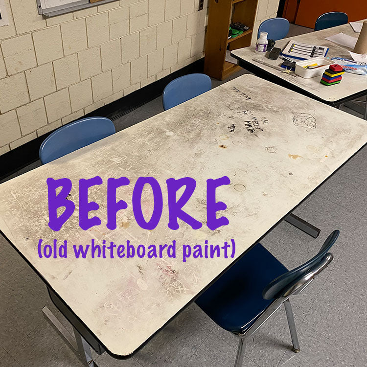 Whiteboard Table Resurfacing - Whiteboard Tables for Classrooms – Think ...