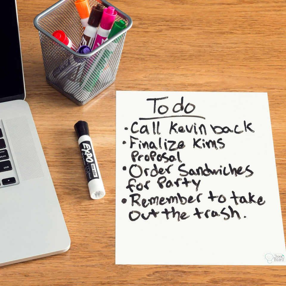 White Board at Home - Whiteboard for Home Wall - Install Whiteboard on Wall